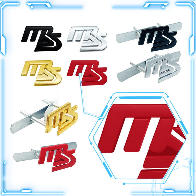 Car Styling Car Side Fender Rear Trunk Emblem Sticker Front Grille ...