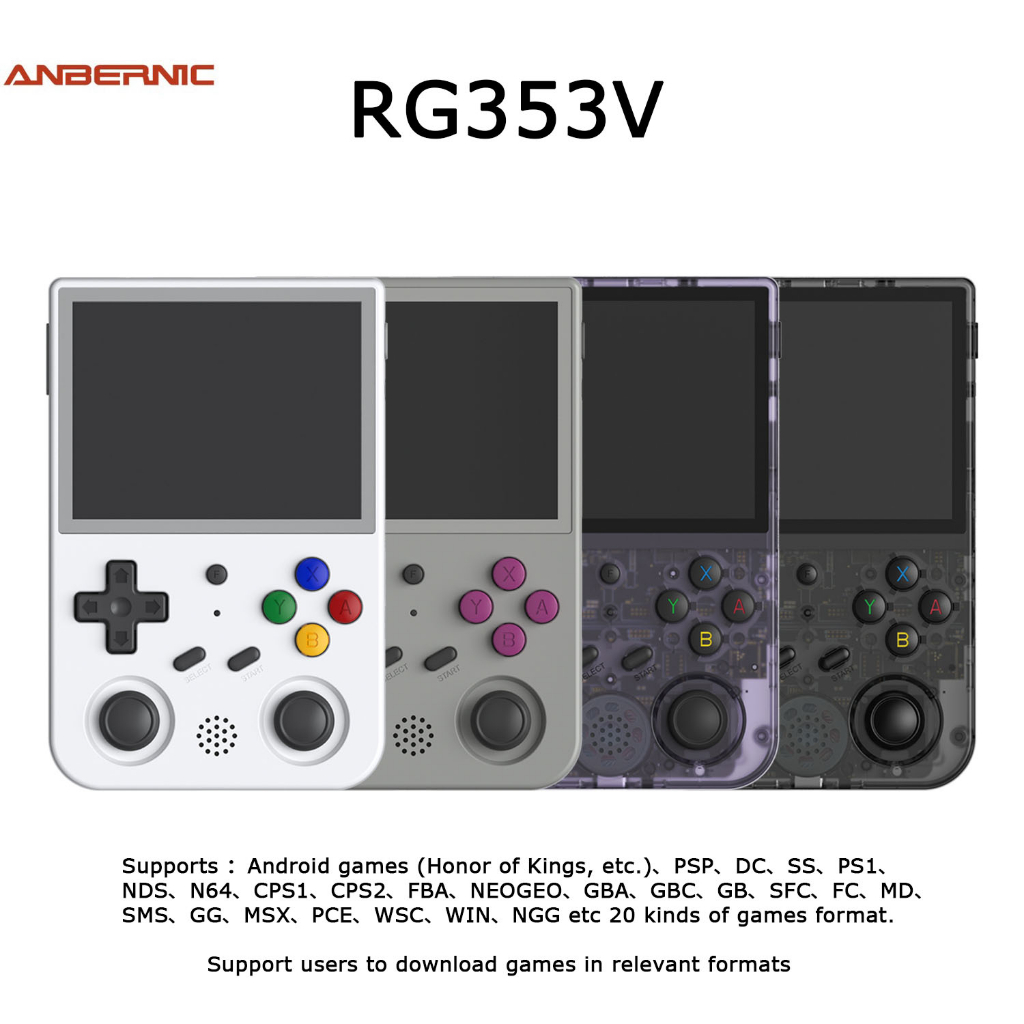 ANBERNIC Handheld Game Console Emulator Linux Multilanguage (3.5"/640 x 480) RG353V | Shopee ...