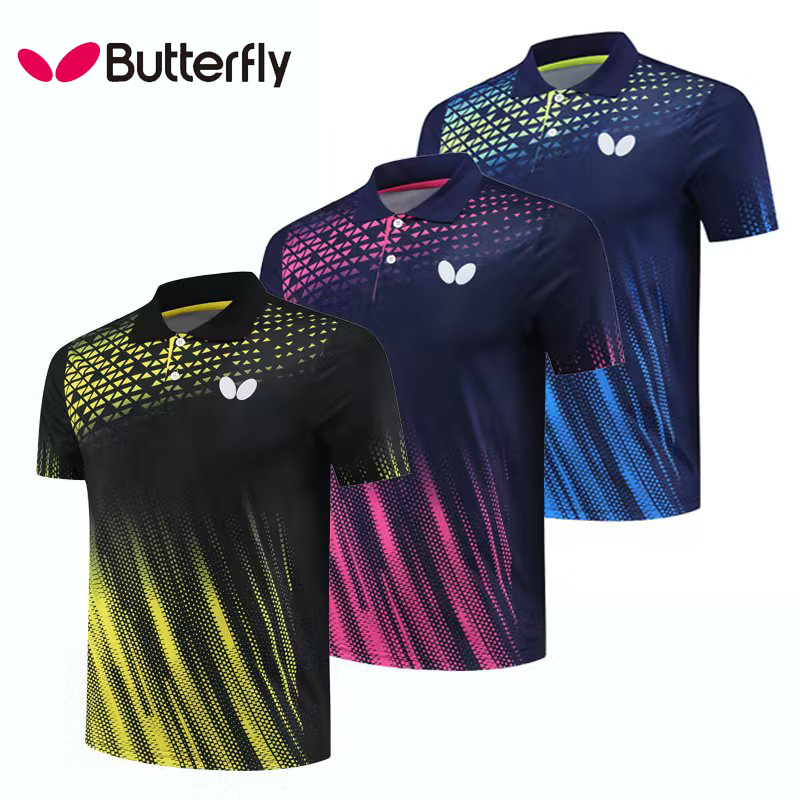 Butterfly New Table Tennis Championships Sportswear Men's and Women's ...