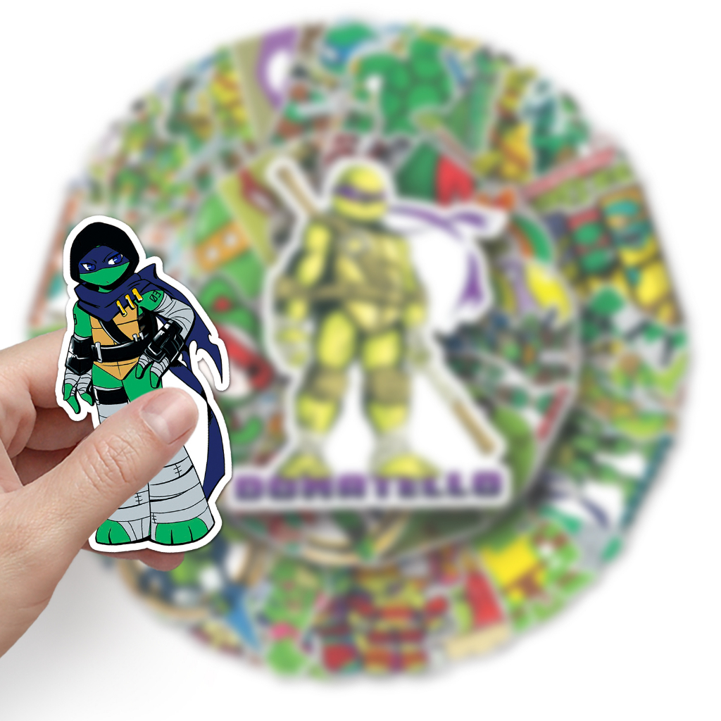 50 Piece Ninja Turtle Creative Motor Stickers Car Stickers Helmater ...