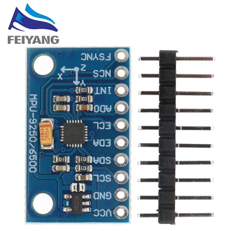 Mpu 9250 Gy 9250 9 Axis Sensor Module I2c Spi Communications Thriaxis