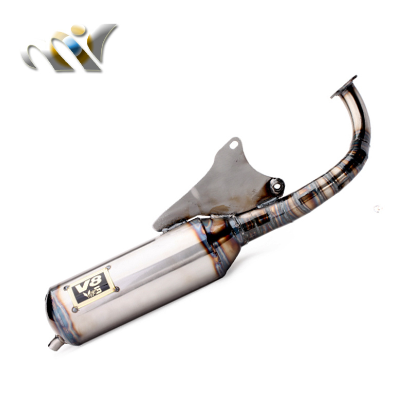 Domestic V8 JOG50 ZR sail JOG90 modified exhaust pipe straight row 11 ...