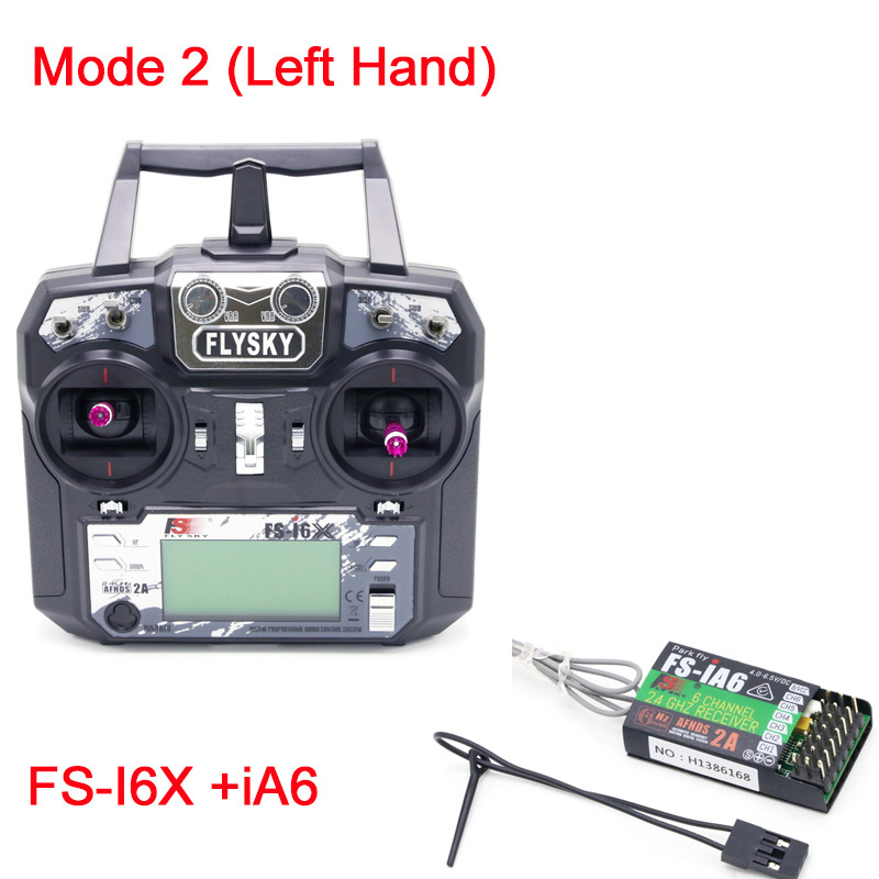 Flysky FS-i6X 10CH 2.4GHz AFHDS 2A RC Transmitter With FS-iA6B FS-iA10B FS-X6B FS-A8S Receiver ...