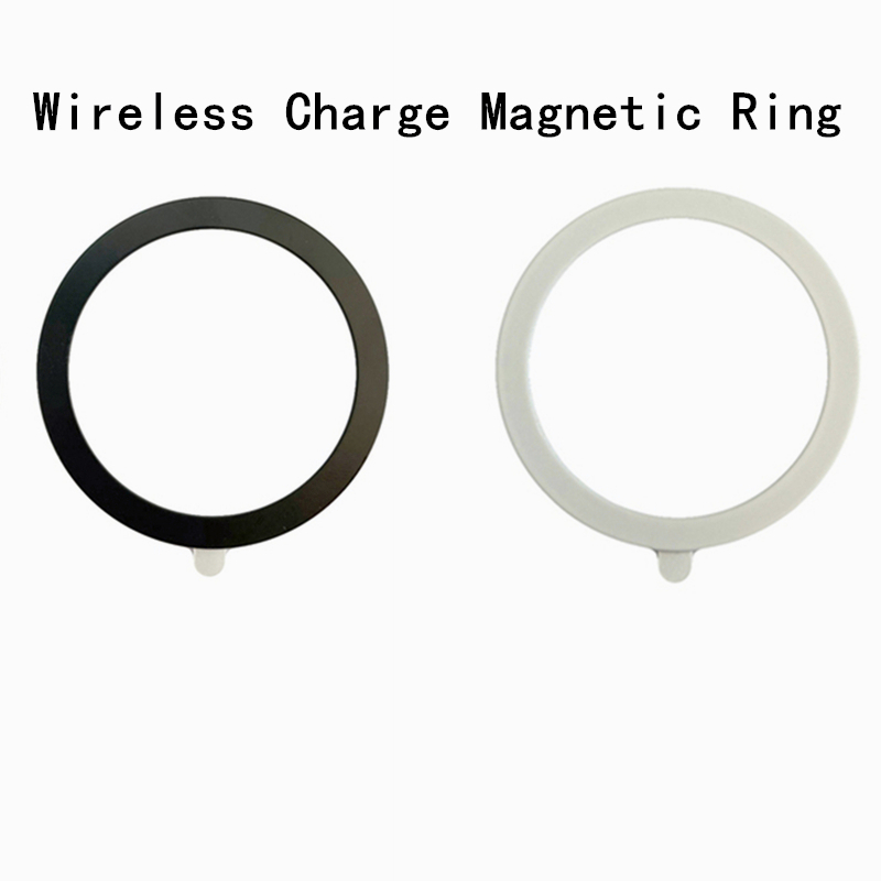 Universal Strong Wireless Charge Magnetic Ring Sticker for iPhone ...