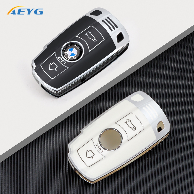 BMW Car Key Case For BMW 1 3 5 6 Series E60 E61 E70 E81 E87 E90 E91 E92 ...