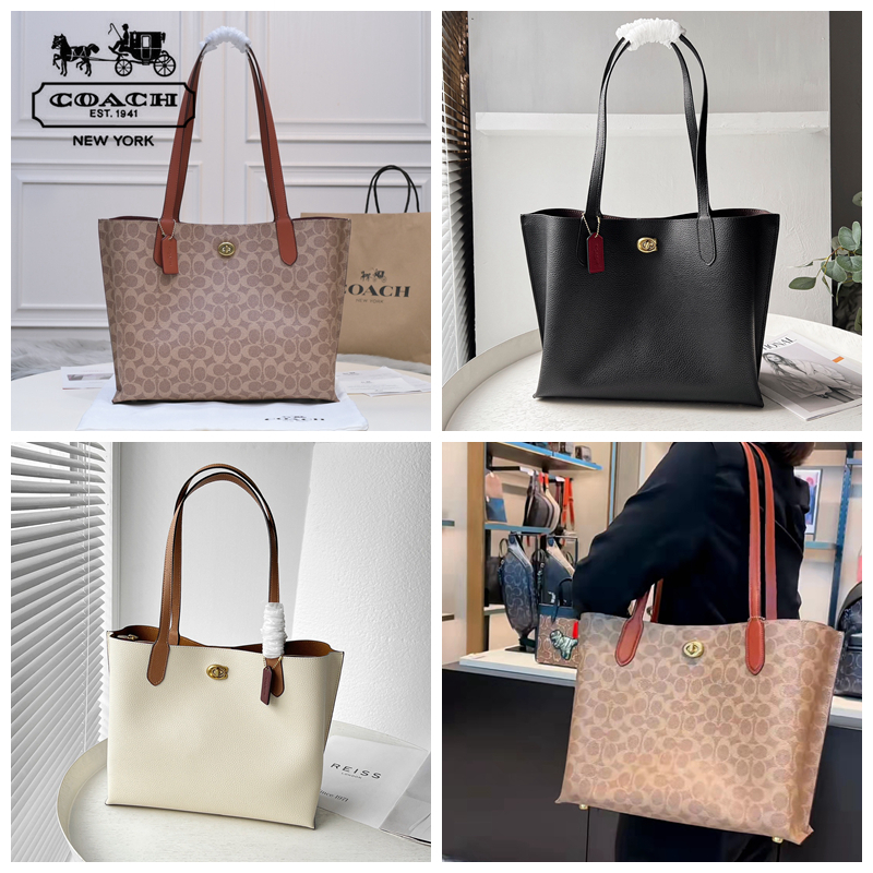 100% Original Coach Handbag, women shoulder bag, large tote bag ...