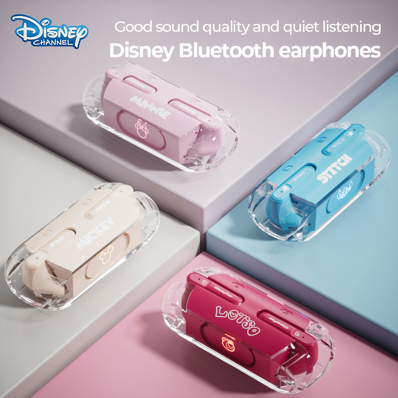Disney TWS Bluetooth 5.3 Earphone Noise Reduction HiFi Music with Mic ...