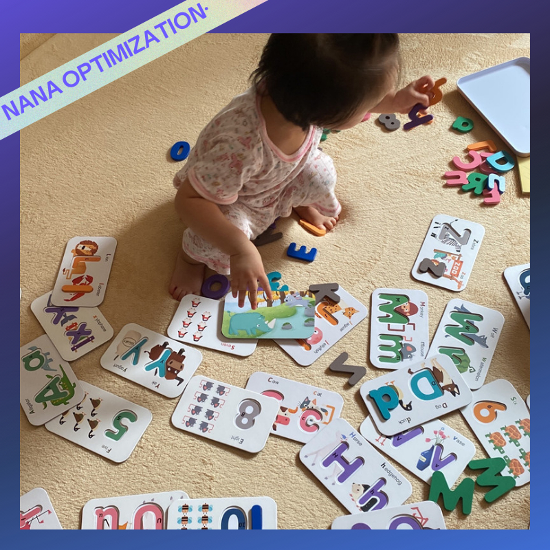 Children's Early Childhood Education Enlightenment Toys -26 letters in ...