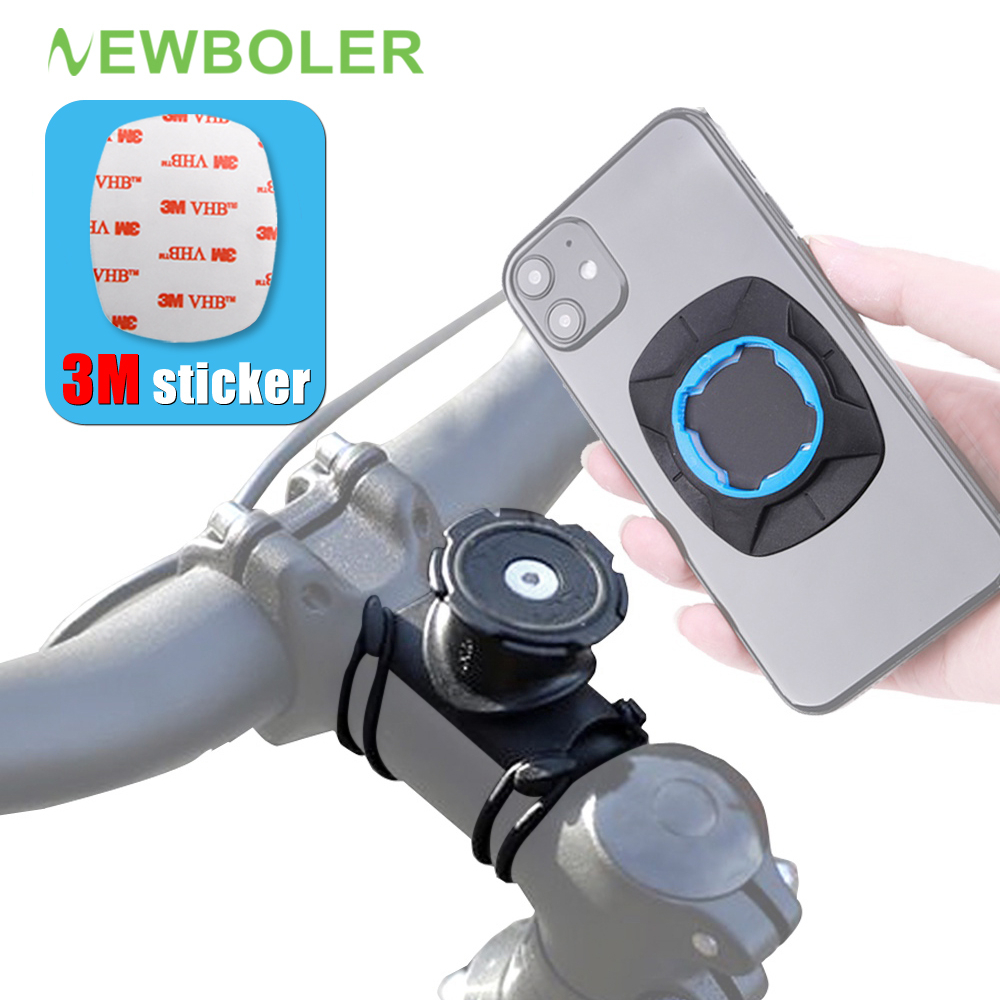Newboler Motorcycle Bicycle Phone Holder Universal Handlebar Mobile ...