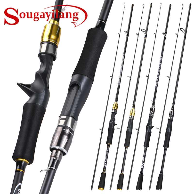 Sougayilang Fishing New Fishing Rod M Power 2 Sections Spinning/Casting 1.8/2.1M Joran For ...