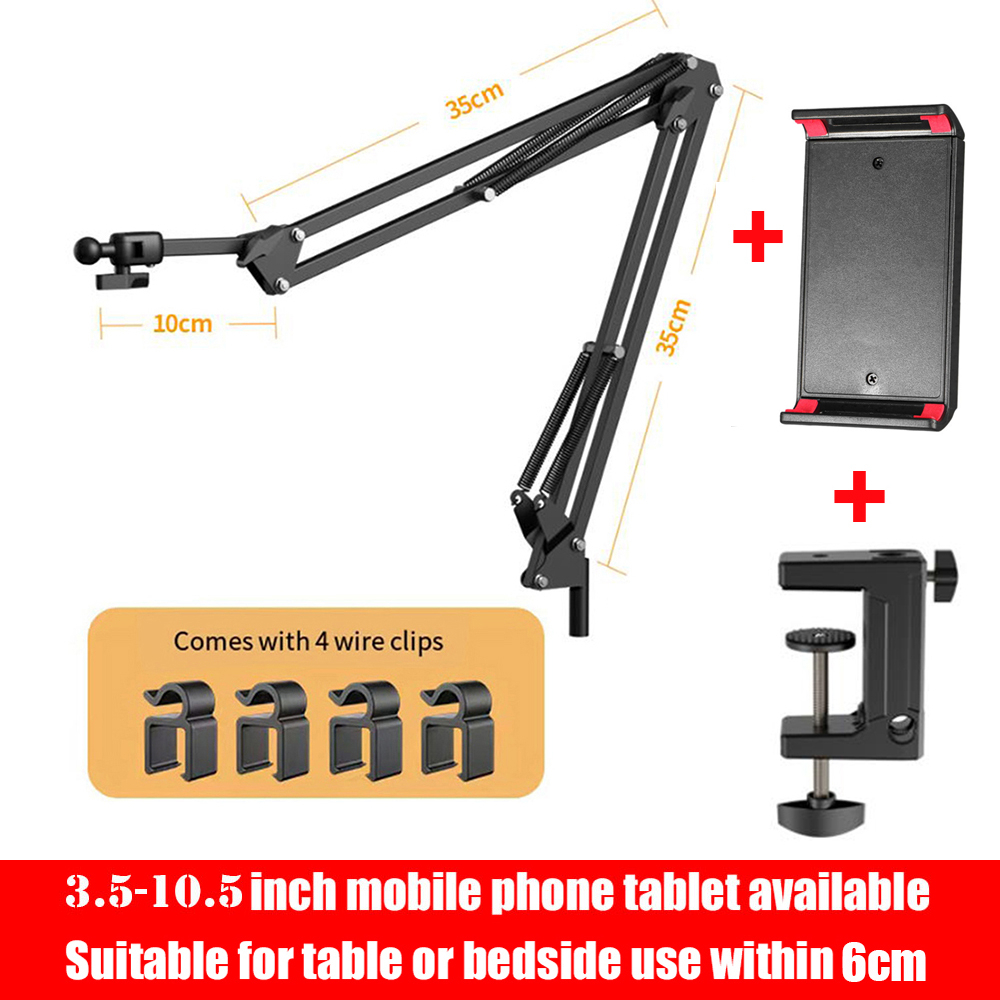 Extended section phone bracket tablet bracket metal cantilever bracket ...