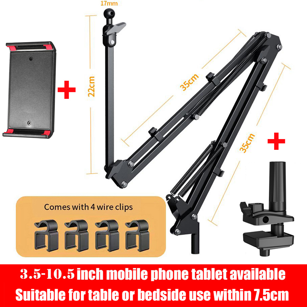 Extended section phone bracket tablet bracket metal cantilever bracket ...