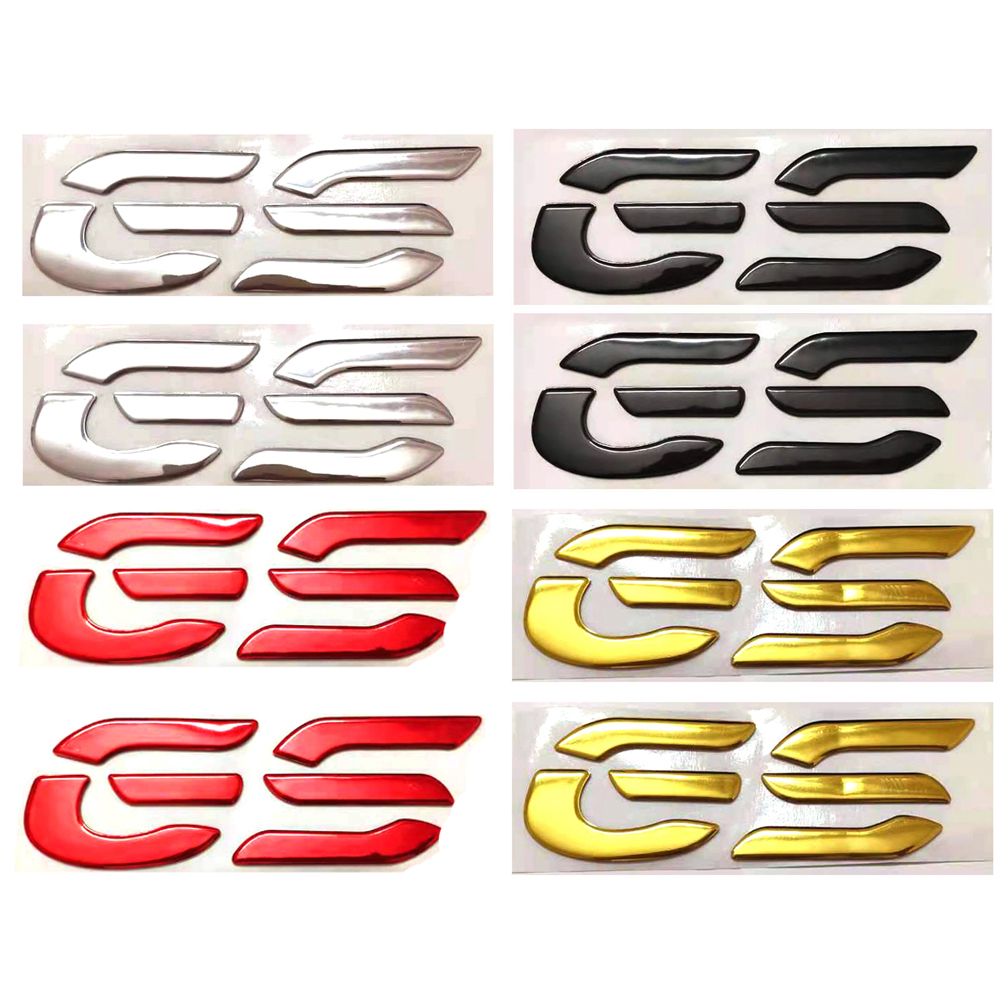 Motorcycle 3D Emblem Badge Decal "GS" Tank Wheel Sticker For BMW ...