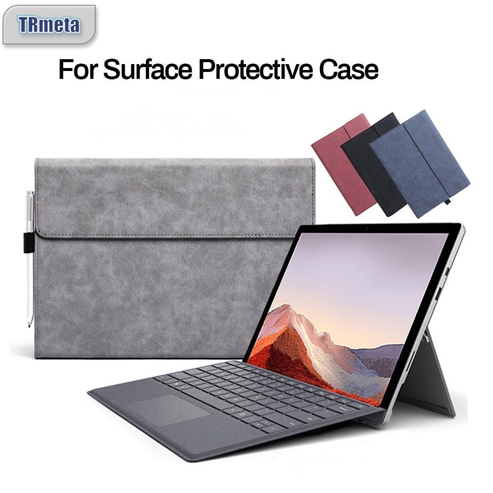 PU Leather Case For Microsoft Surface Pro 11 10 9 Pro 8 Pro 7 Pro 7 ...