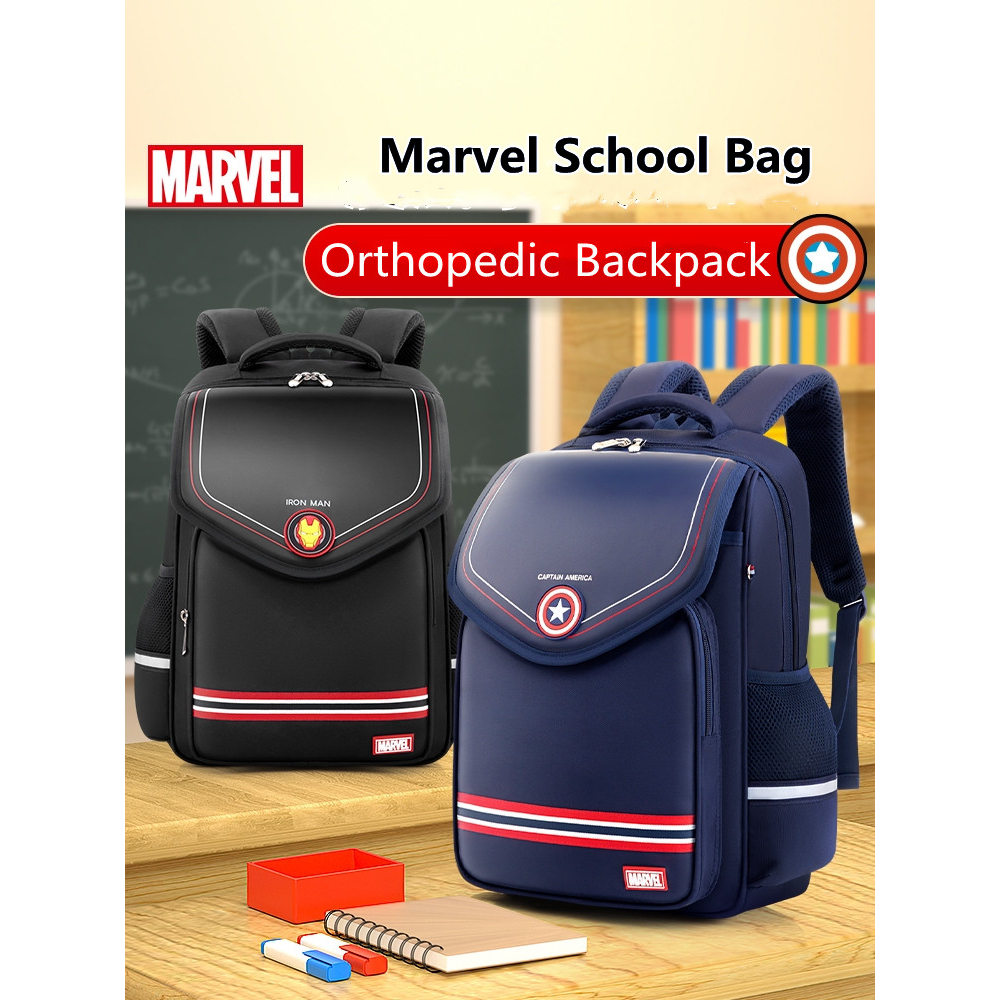 2023 Disney New Marvel School Bags For Boys Beg Sekolah Grade 2-6 ...