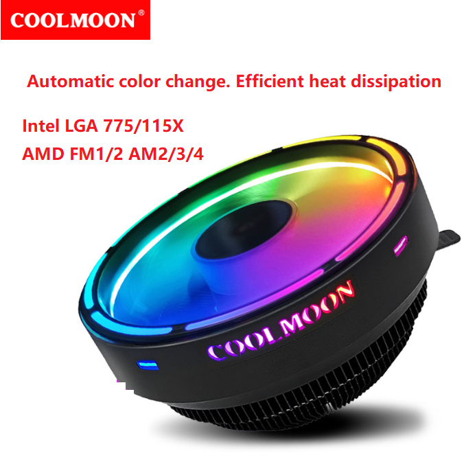INTEL LGA 775/115X CPU Fan AMD FM1 FM2 AM3CPU FAN Computer Host Cooling ...