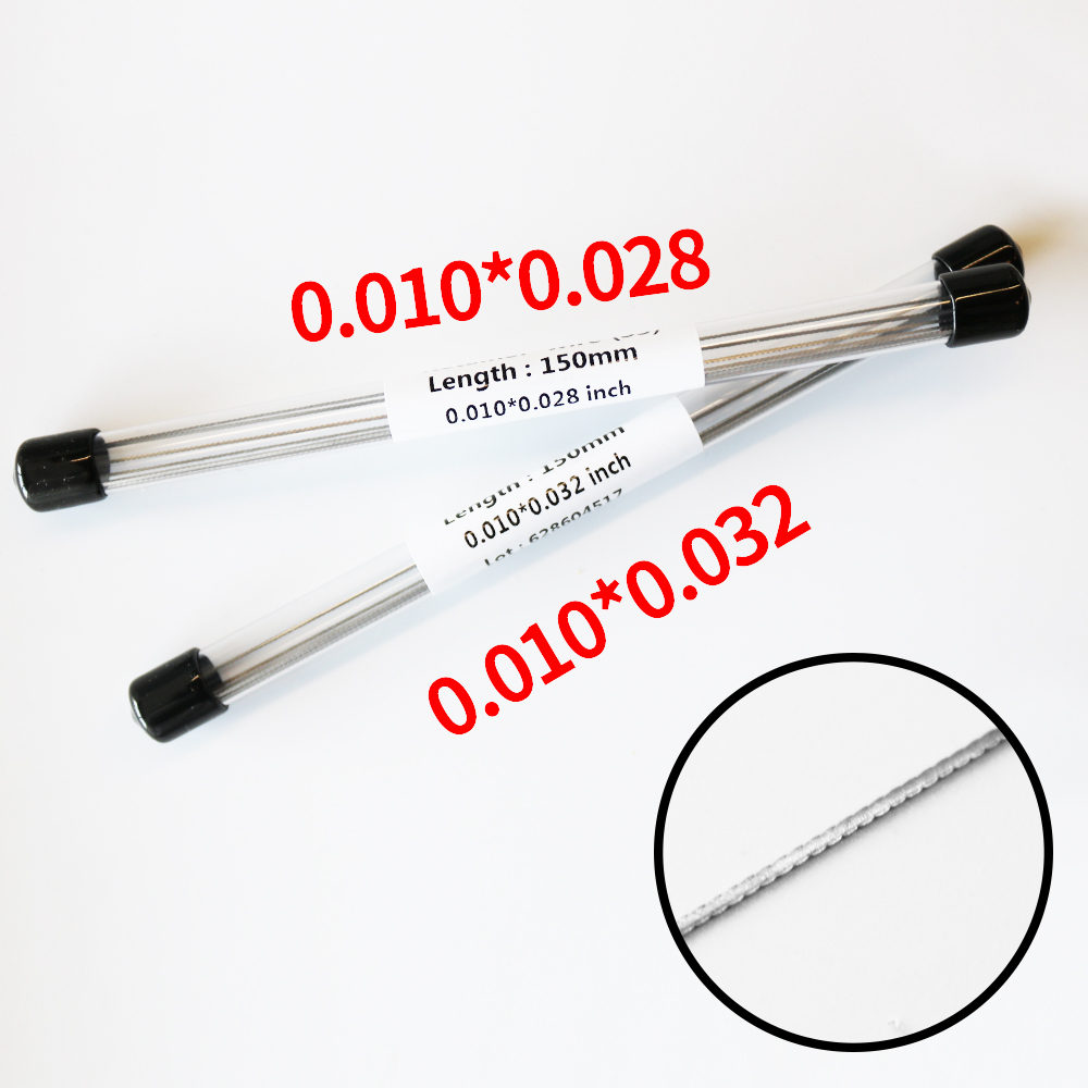 10Pcs Dental Orthodontic Stainless Steel Lingual Retainer Wire Flat ...