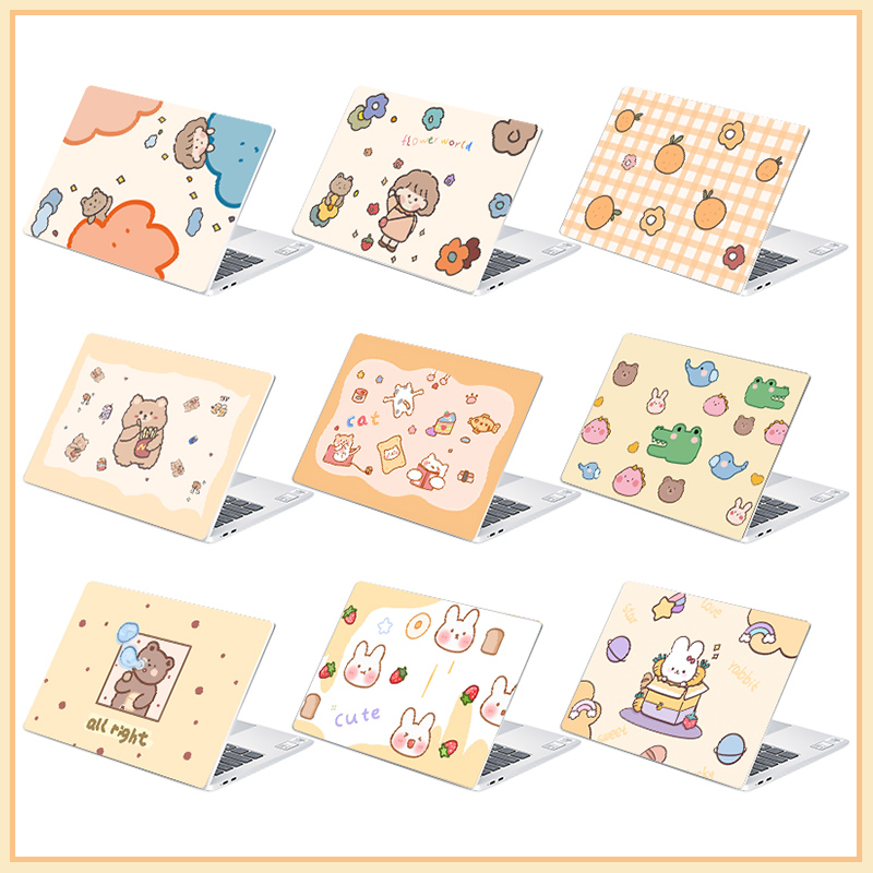 1PC Hot Laptop Sticker Laptop Skin Kawai Cartoon 12/13/14/15/17 Inch ...