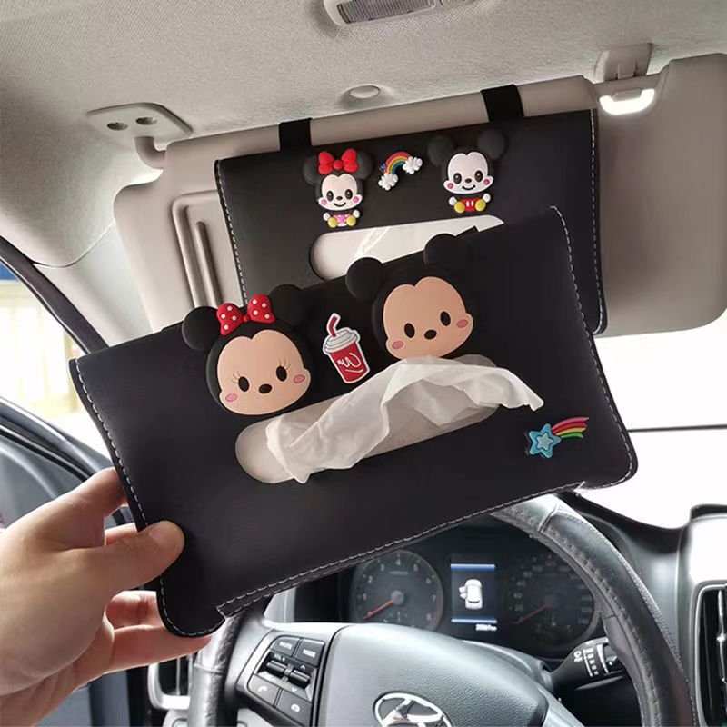 [HOT] cartoon car tissue box car interior cute cartoon hanging sun ...