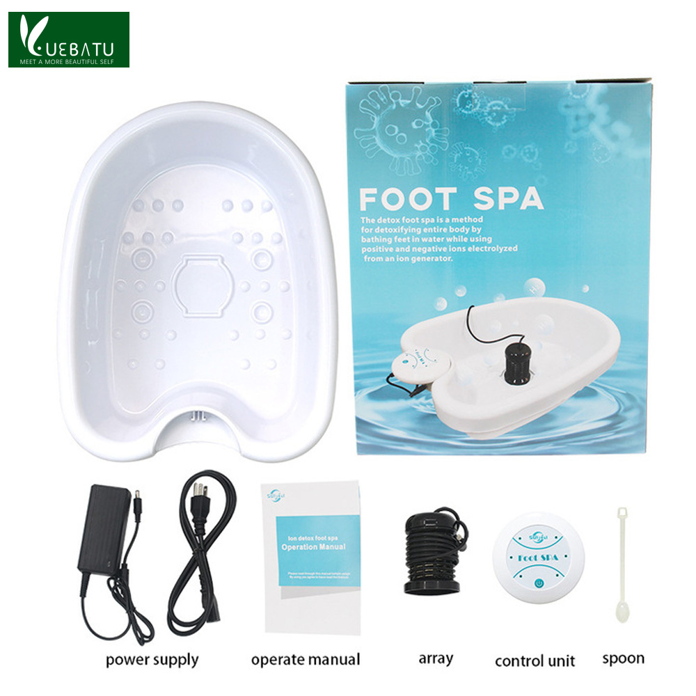Foot bath Machines Detox Ionic Cleanse Vibrating Electric Mini Foot ...