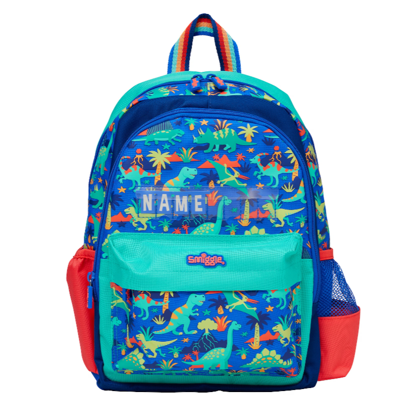 New Smiggle Dino Junior Backpack cute Printed Movin' School bag for ...
