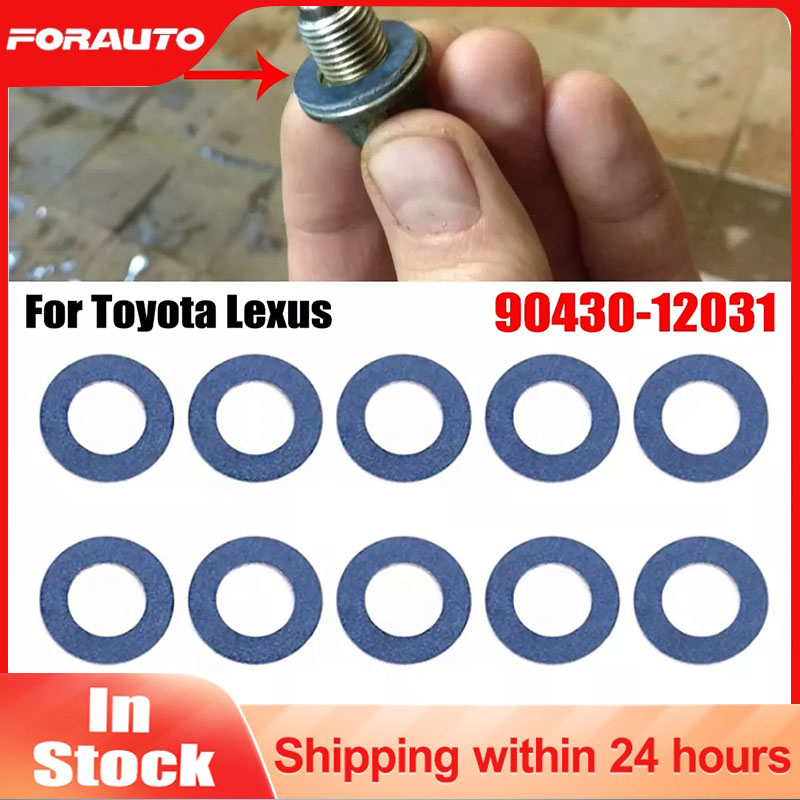 [Ready Stock] 10xCar Engine Thread Oil Drain Sump Plug Gaskets Washer ...