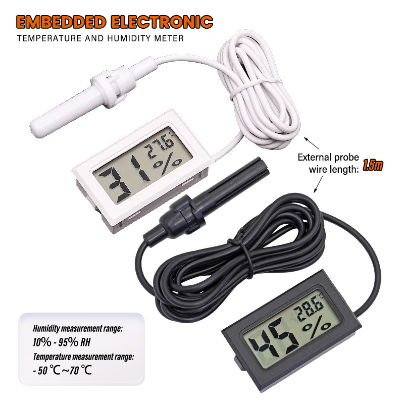 【Ready stock】Digital Beehive Hygrothermograph with Sensor Hygrometer ...