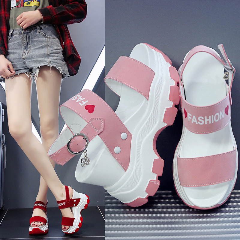 【Ready Stock】Sandal Women Women Shoes tinggi Sendal Model Open Toe ...