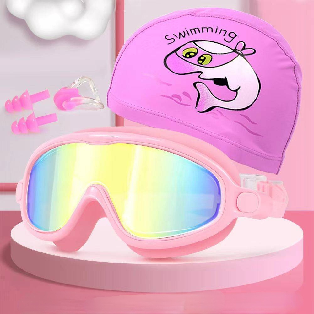 Kids Goggles for Swimming Anti-Fog Goggle Mask for Diving Swim Googles ...