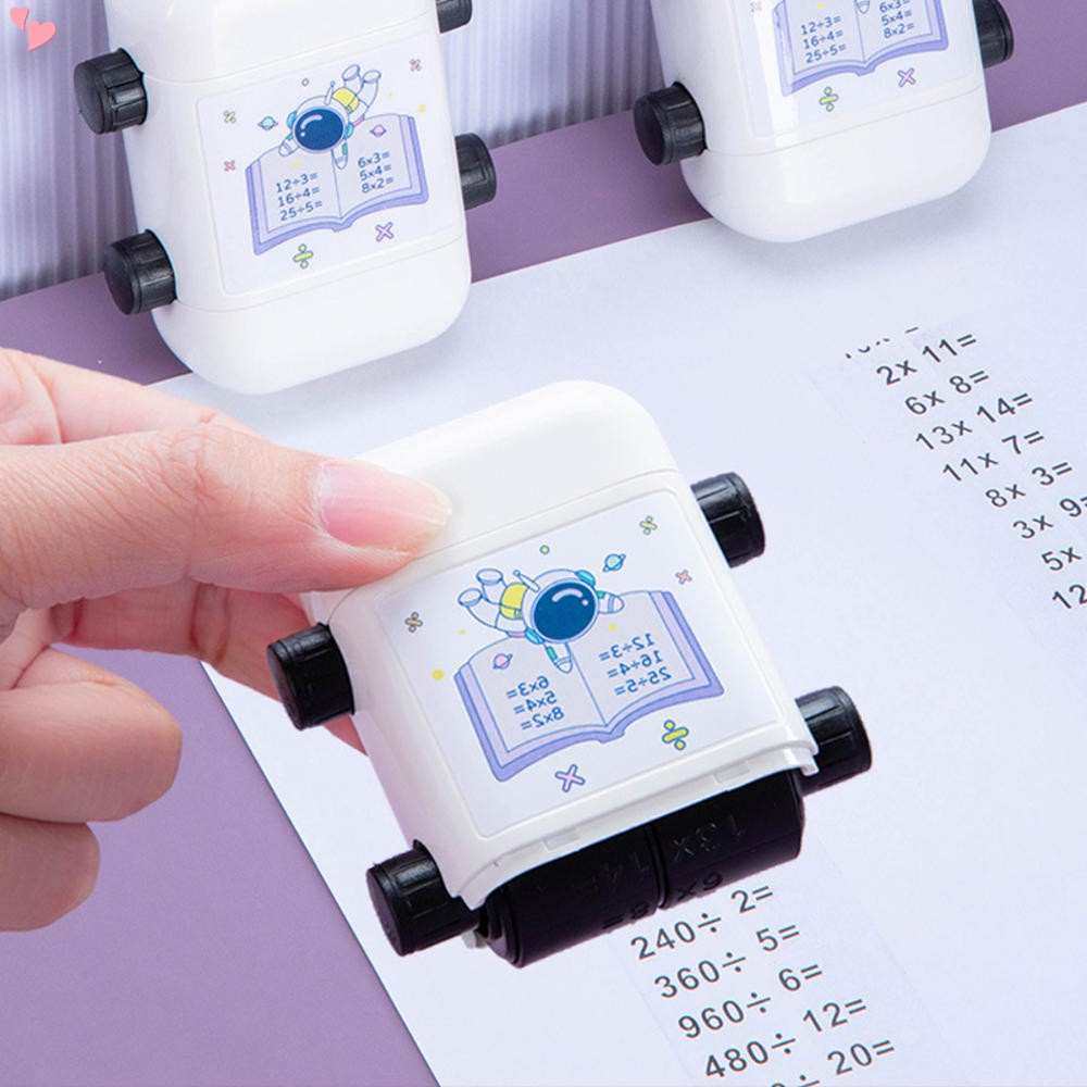 2 in 1 Math Roller Stamp Within 100 Multiplication and Division Dual ...