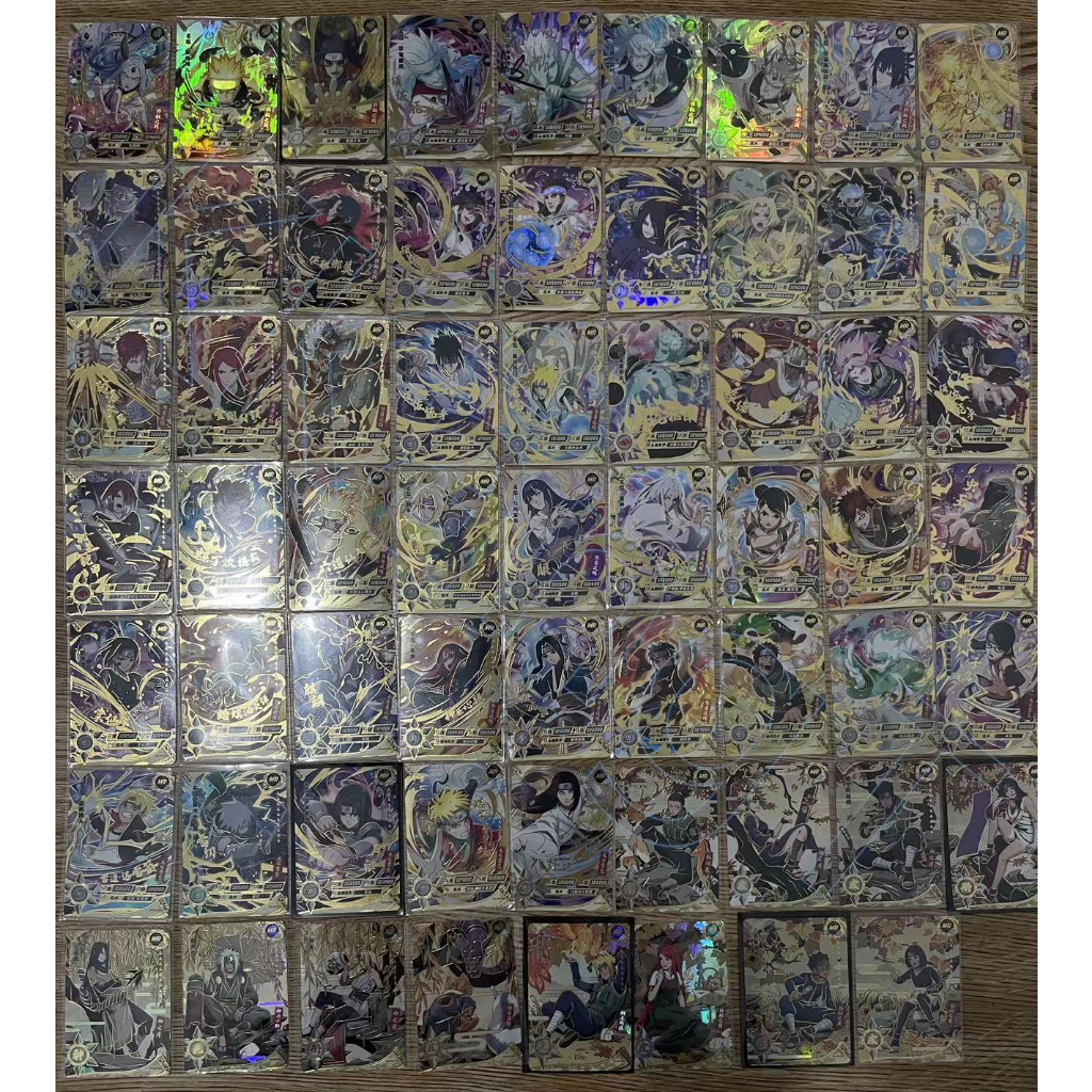 KKangT Genuine Naruto Kayou Card MR Card Full Set NR-MR No.001-062 （Part.1 No.MR Card 001-050 ...