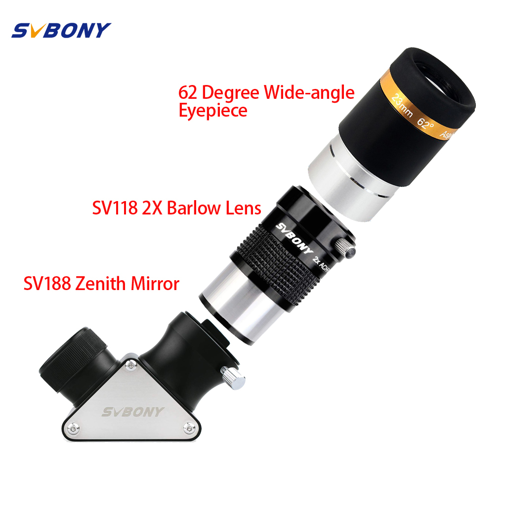 SVBONY Astronomical Visual Observation Kit 1.25 inches Including SV188 ...