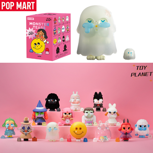 POP MART CRYBABY Monster Tears Series Mystery Box Blind Box Action ...