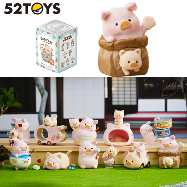 52TOYS LuLu the Piggy Caturday Series Cute Kawaii Action Figures Gift Toy | Shopee Malaysia