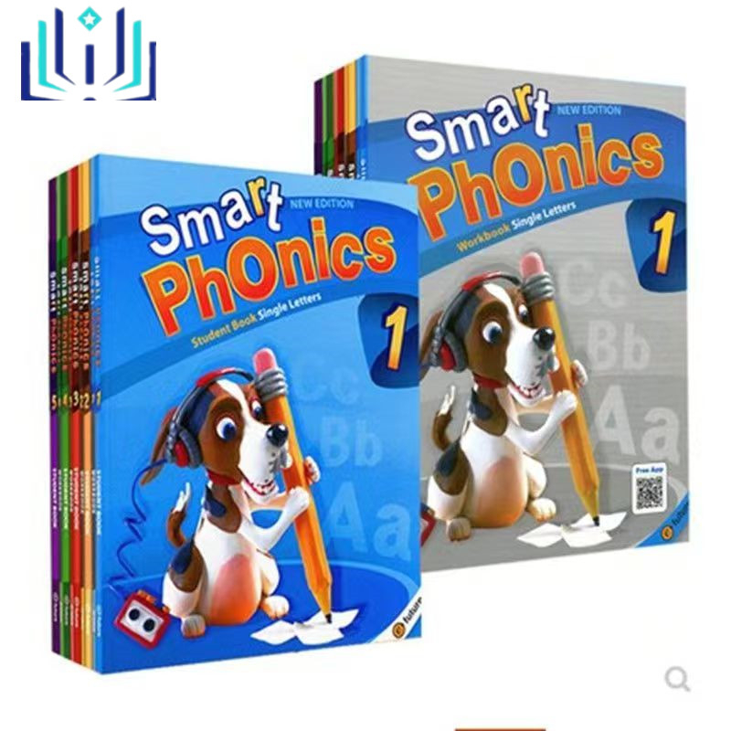 English Original “Smart Phonics” Level 1-5 Primary School Student Kids ...