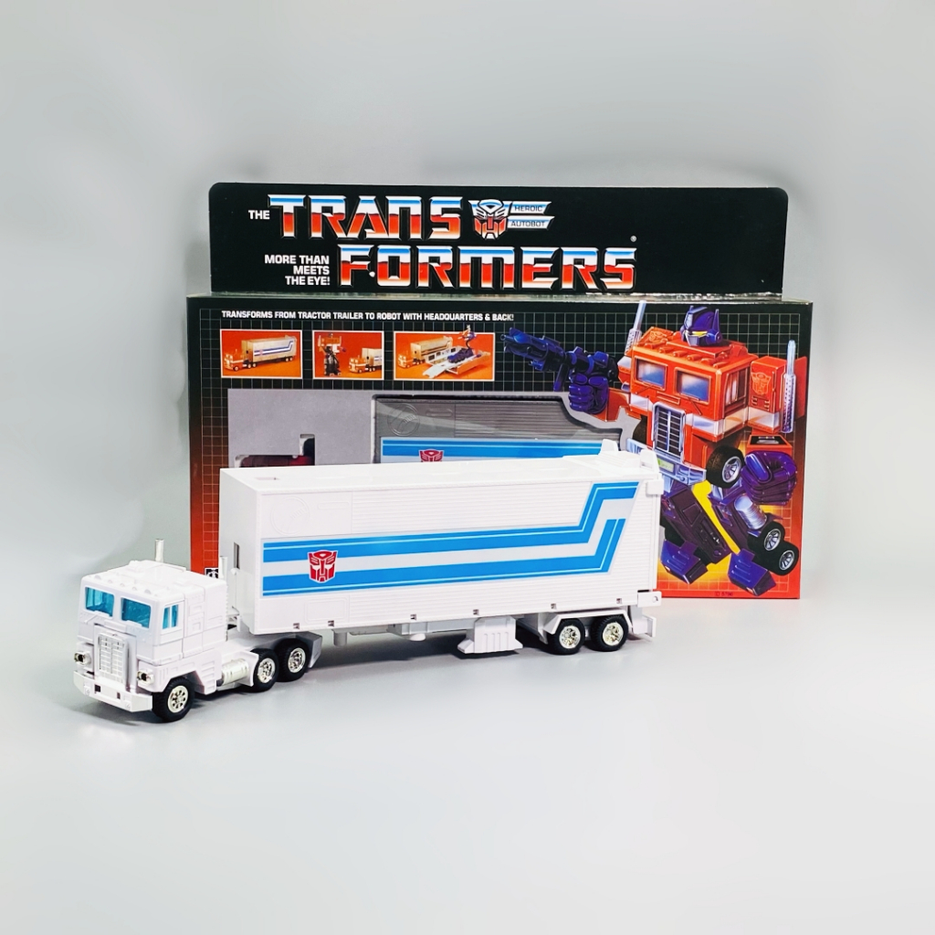 Transformers G1 Optimus prime White reissue brand new MISB free ...