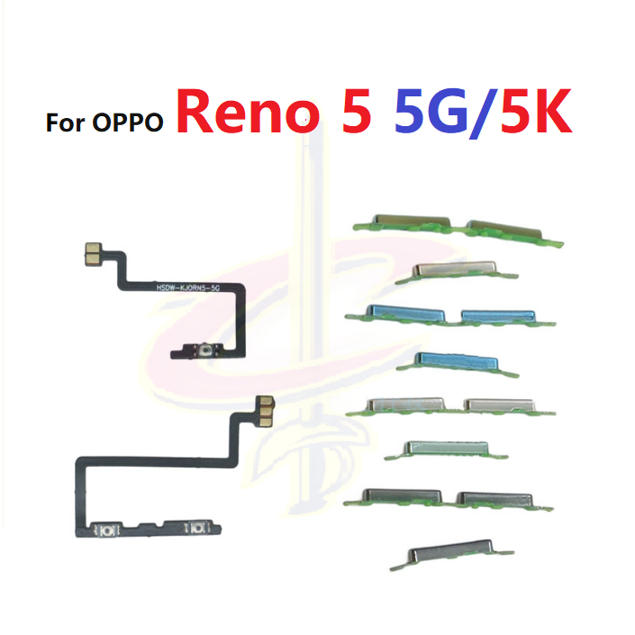 On off Power volume button flex For OPPO Reno 5 5G | Shopee Malaysia