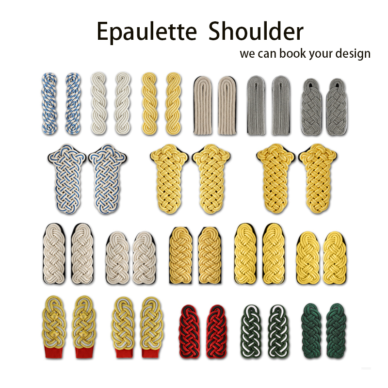 Uniform Epaulette Hand work Cord WW Epaulet Costume ceremonial dress ...
