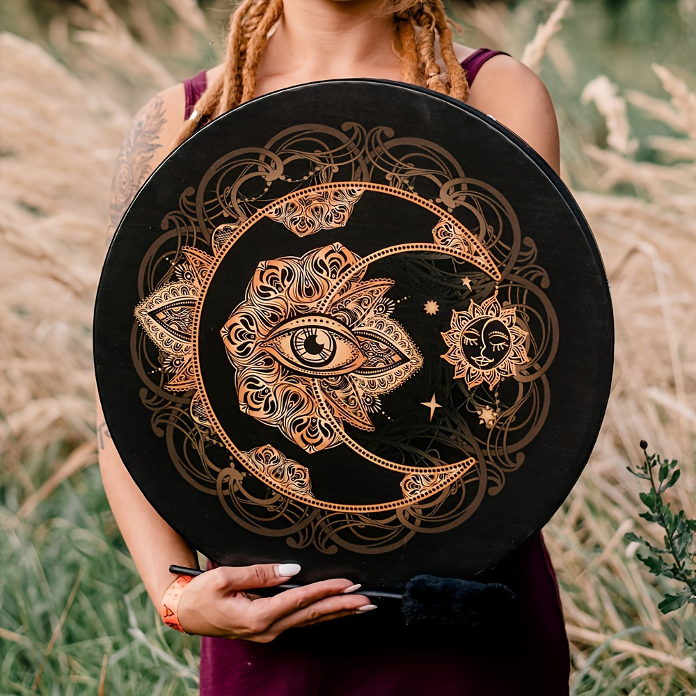 KOShobby 1PC Shaman Drum Tree Of Life Decoration Design Handmade ...