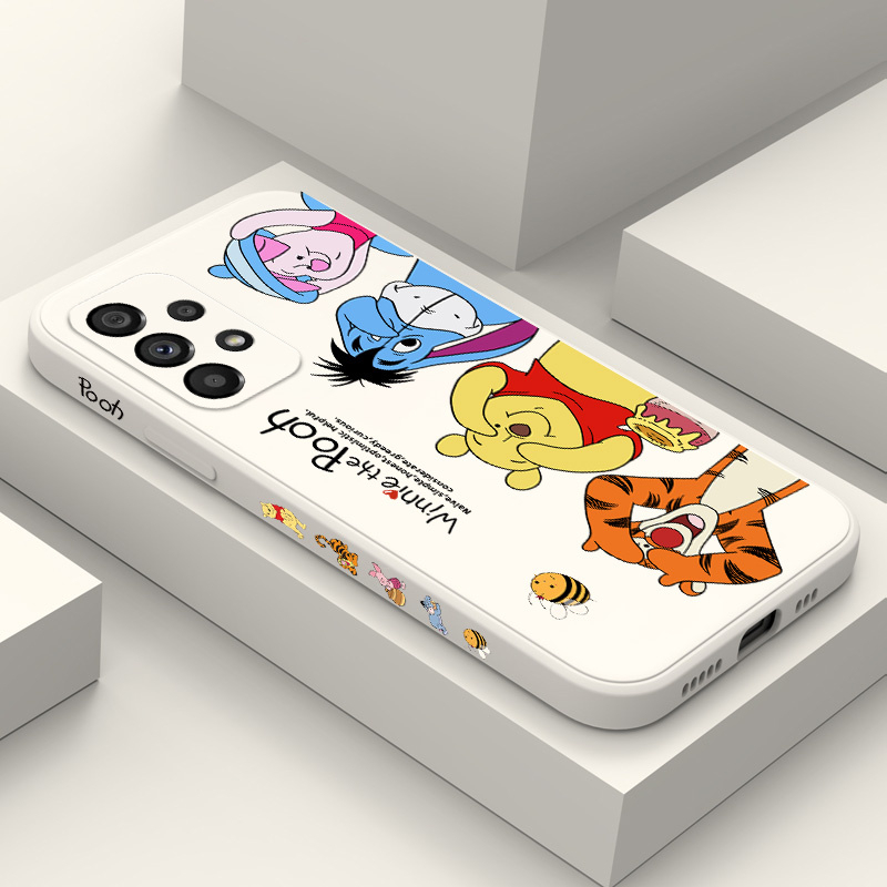 Animal Gatherings Phone Case For Samsung Galaxy A54 A34 A24 A14 A04 A04S A04E 4G 5G Liquid ...