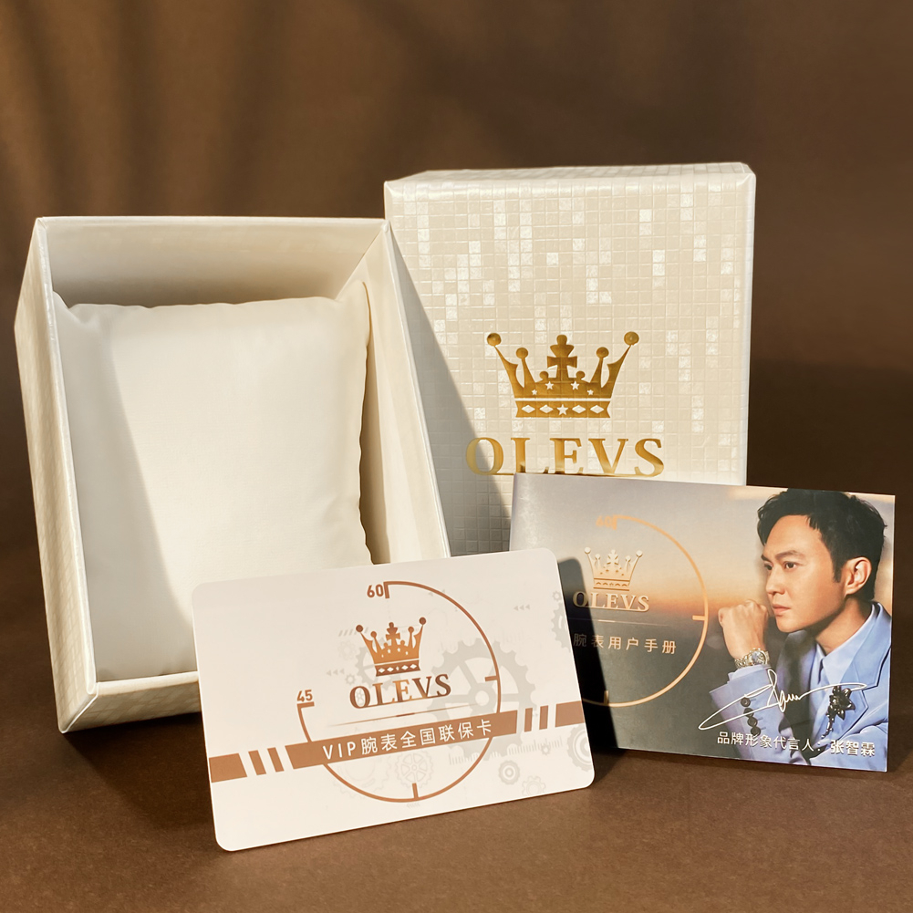OLEVS Original Square Watch Box Gift | Shopee Malaysia