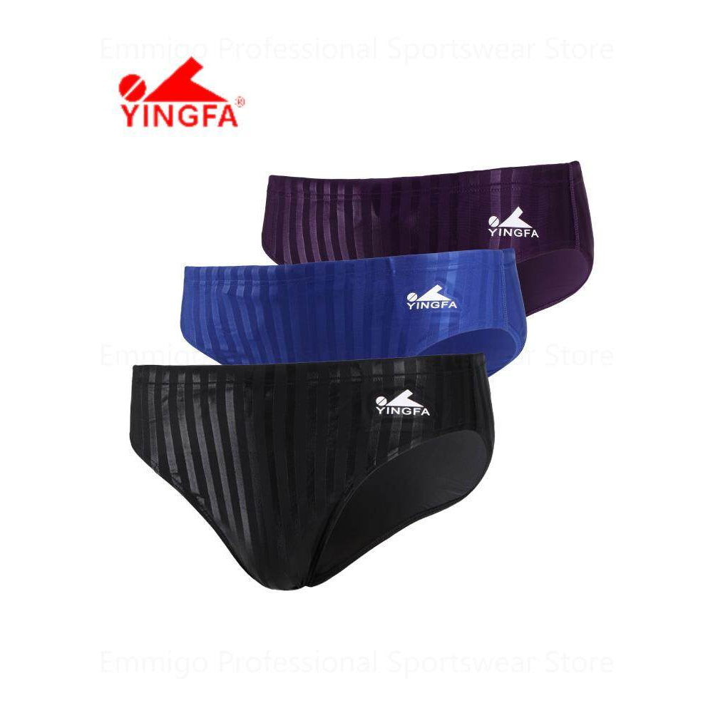 High Quality YINGFA Men Racing Swimming Trunks Triangle Professional ...