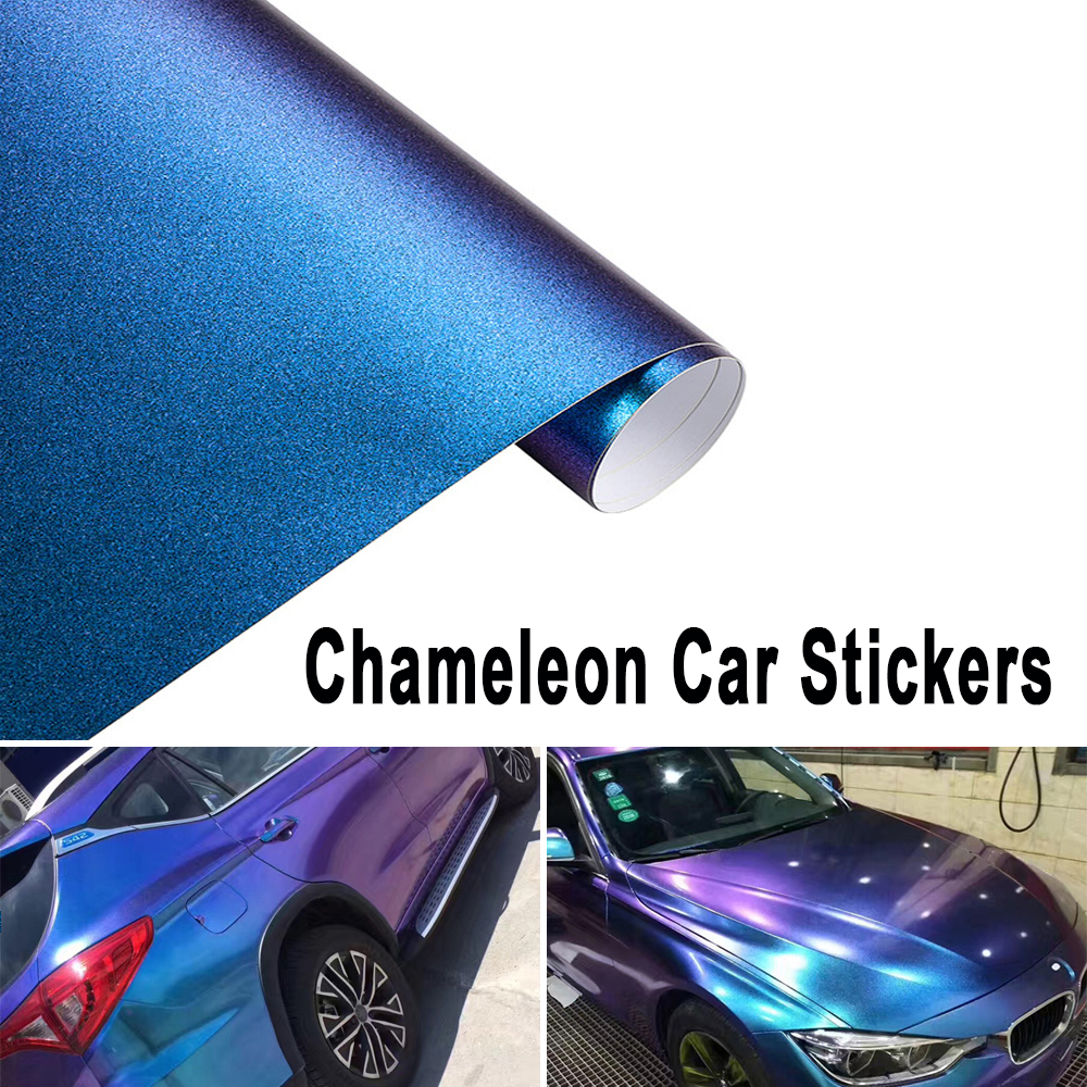 Car Chameleon Vinyl Wrap Blue to Purple Pearl Tinting Film Chameleon ...