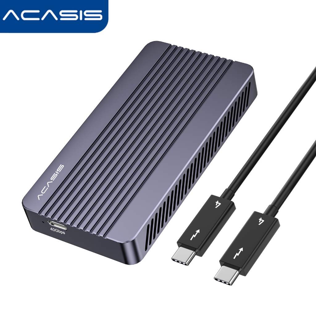 ACASIS USB4.0 Tool-free 40Gbps M.2 Nvme SSD Enclosure Compatible with ...