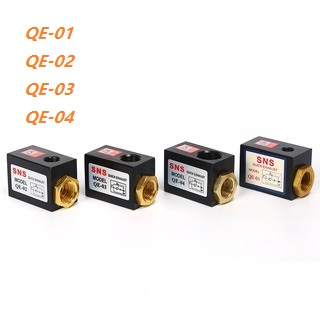 QE-01/QE-02/QE-03/QE-041/4" 3/8 1/8 1/2 Pneumatic Air Flow Quick ...