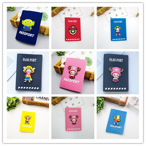 One Piece Simpson Super Mary Passport Protective Case Chopper Cartoon ...