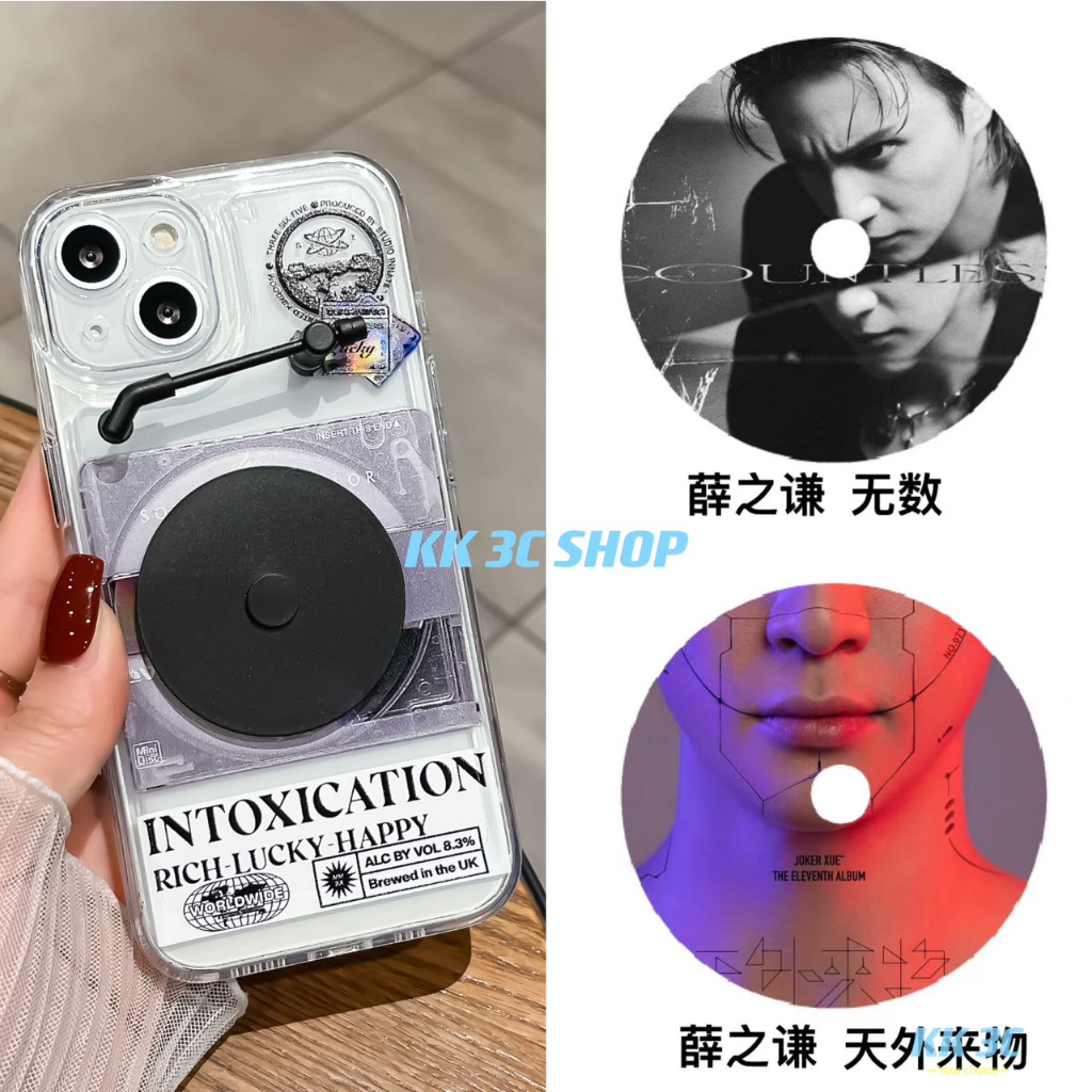 ️ ON STOCK️ JOKER XUE 3D CD Moveable Case For iPhone 16 15 14 13 12 11 ...