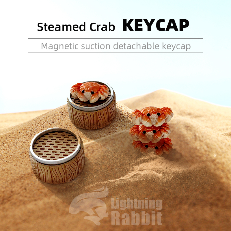 [keycap] Steamed Crab keycap Mechanical Keyboard Dedicated ESC ...