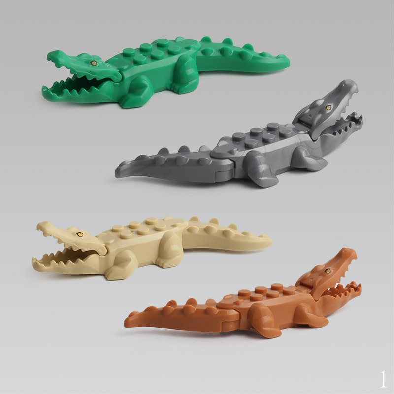Crocodile Building Block Toys Kids Collection Animal Classic Brick ...