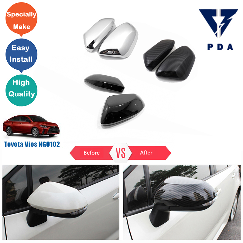 Toyota Yaris Ativ Rain Eyebrow Rearview Mirror Cover | Shopee Malaysia